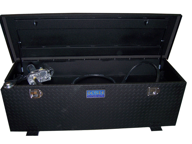40-Gallon Auxiliary Fuel Toolbox/Tank – Gas or Diesel In-Bed Tank